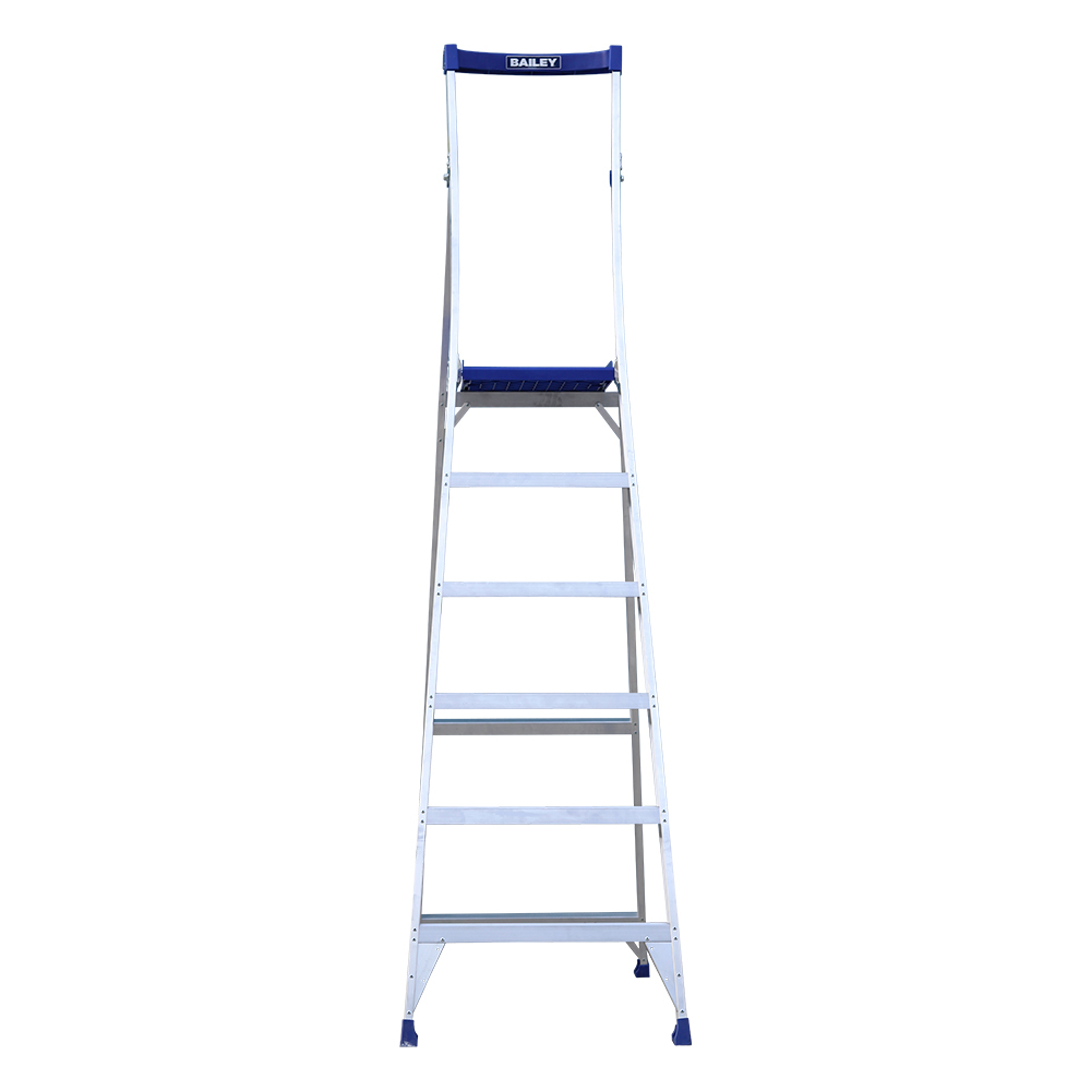 Bailey 150kg Rated 6 Step Platform Ladder 1.8m JOB Station