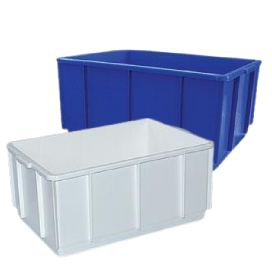 22L Plastic Stacking Bin Container Multi Stacker - 432 x 324 x 203mm ...