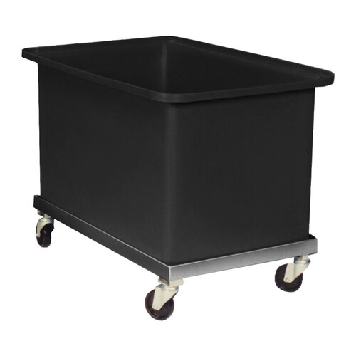 170 Litre Durable Plastic Bin Trolley - 680 x 440 x 675mm - 100mm ...